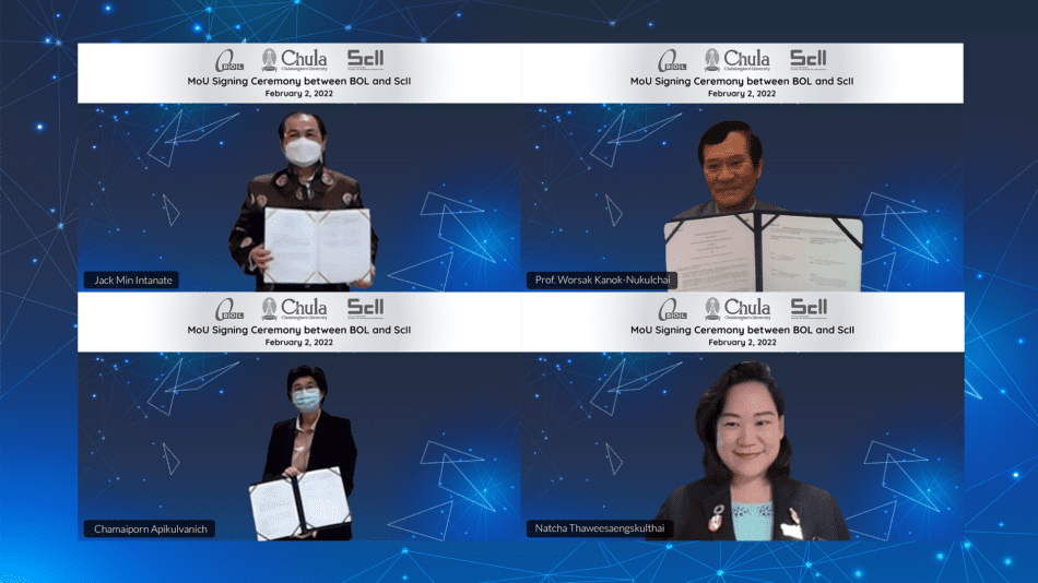 ScII Partners with BOL for Scholarships, Robotics Lab and Joint Research - Chulalongkorn School ...