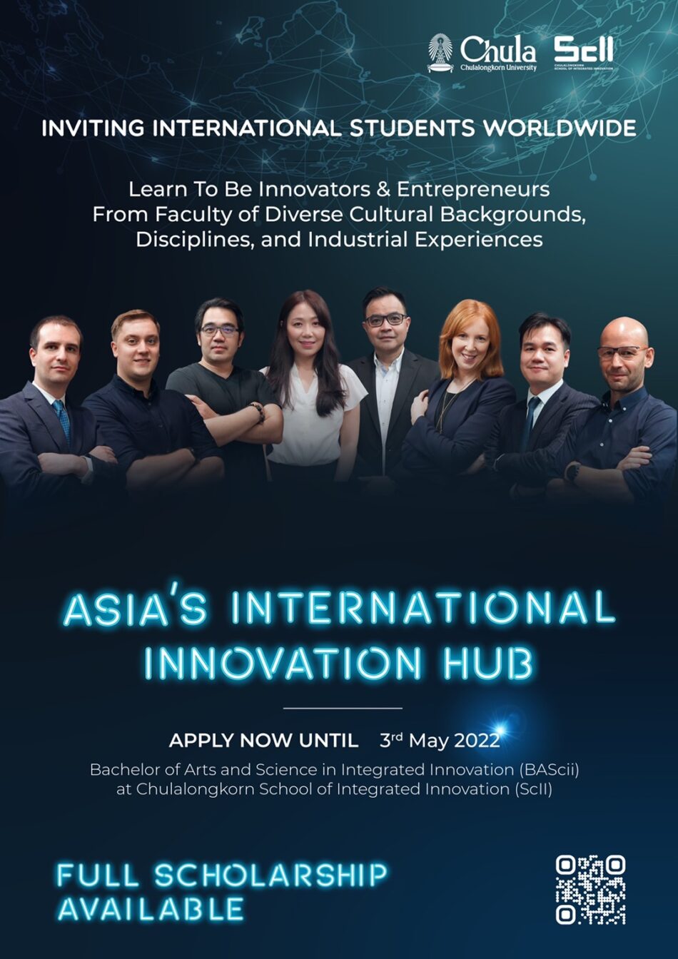 Call for Scholarship Applications from International Students 2022 - Chulalongkorn School of ...